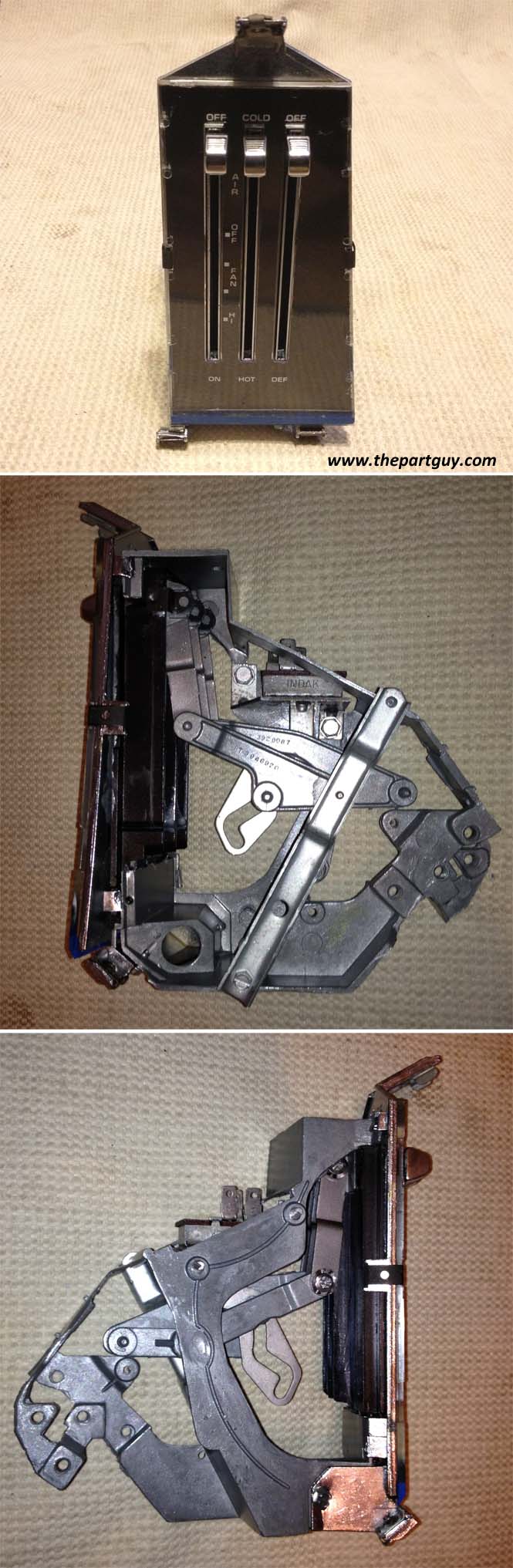 The Part Guy - Nova & X-Body Heater & A/C Controls & Parts